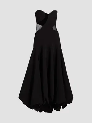 ET OCHS Daniella Sweetheart Maxi Dress - Black