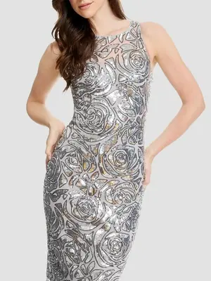 Dress The Population Laney Sequined Maxi Dress