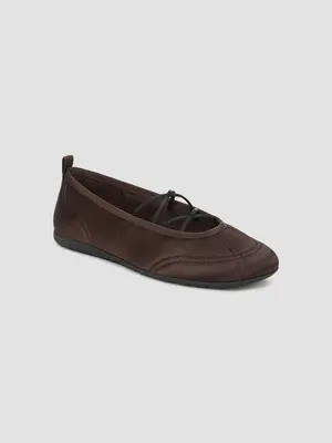 Vince Coralie Satin Ballet Flats