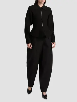 ET OCHS Daphne Knit Zip-front Jacket