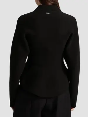 ET OCHS Daphne Knit Zip-front Jacket