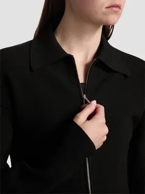 ET OCHS Daphne Knit Zip-front Jacket