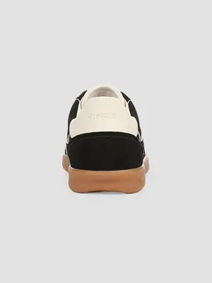 Vince Oasis Edge Paint Suede Low-top Sneakers