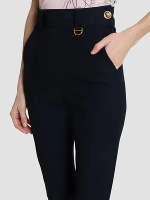Chloé Woven Straight-leg Trousers