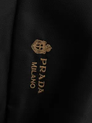 Prada Reversible Nylon And Camel-hair Bucket Hat