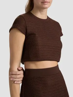 Simkhai Lidie Knit Cover-up Top
