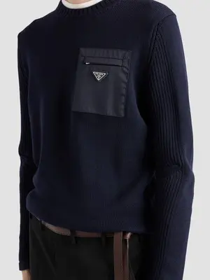 Prada Wool Sweater - Blue
