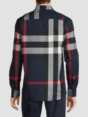 Burberry Summerton Check Button-front Shirt