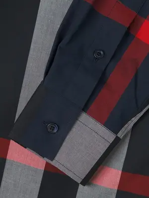 Burberry Summerton Check Button-front Shirt