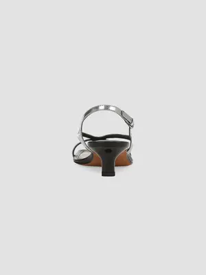 Vince Posie 45mm Leather Slingback Sandals