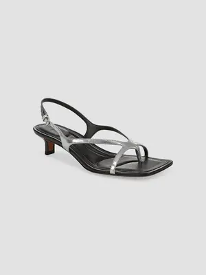 Vince Posie 45mm Leather Slingback Sandals