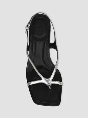 Vince Posie 45mm Leather Slingback Sandals
