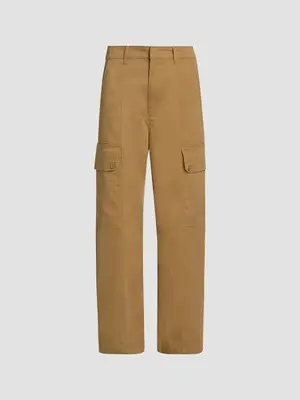 A.L.C. Carter Wide-leg Cargo Pants - Bark