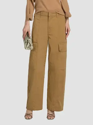 A.L.C. Carter Wide-leg Cargo Pants - Bark
