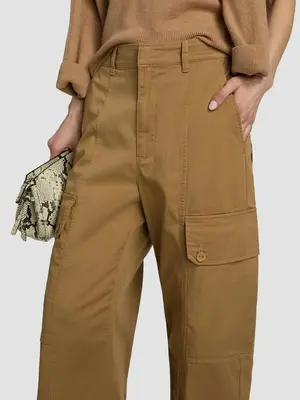 A.L.C. Carter Wide-leg Cargo Pants - Bark