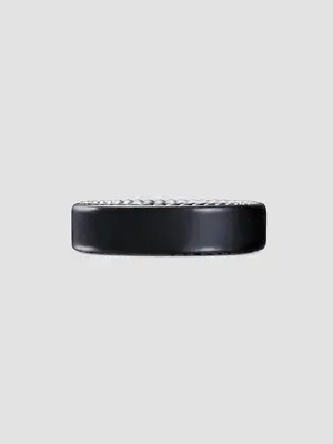 David Yurman Streamline Band Ring With Titanium