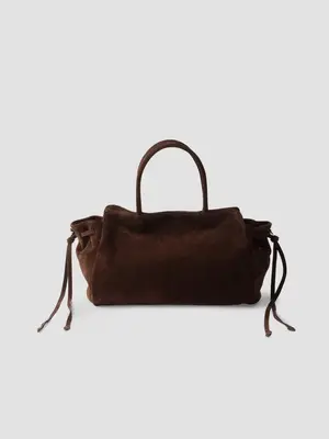 Prada Allusion Suede Large Tote Bag