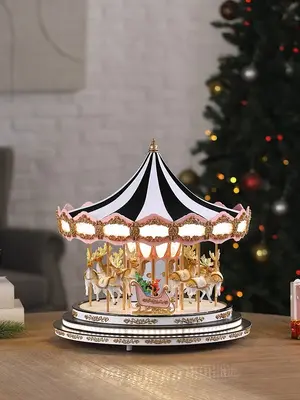 MR. CHRISTMAS Glitz & Glam Carousel