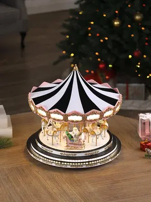 MR. CHRISTMAS Glitz & Glam Carousel
