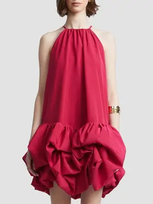 Bcbgmaxazria Car Swing Ruffled Minidress