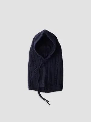 Prada Wool Balaclava - Blue