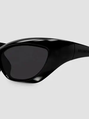 Balenciaga Racer 65mm Directional Sunglasses