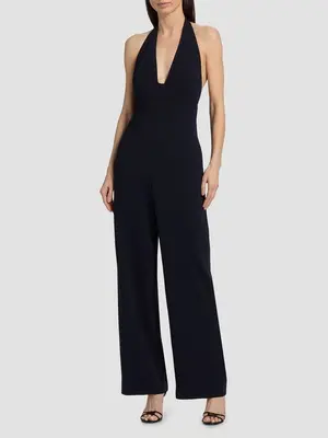 A.L.C. Eva Sleeveless Wide-leg Jumpsuit