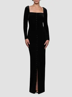 ET OCHS Bexley Stretch Velvet Gown