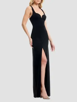 Dress The Population Nettie Crepe A-line Gown