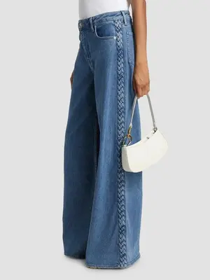 Simkhai Booker Braided Relaxed-fit Jeans