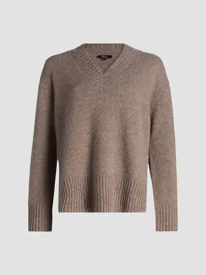 Rails Gisella Cashmere-silk V-neck Sweater