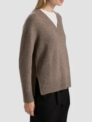 Rails Gisella Cashmere-silk V-neck Sweater