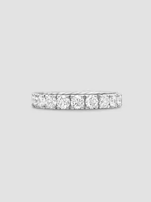 David Yurman Eden Band Ring In Platinum - Silver