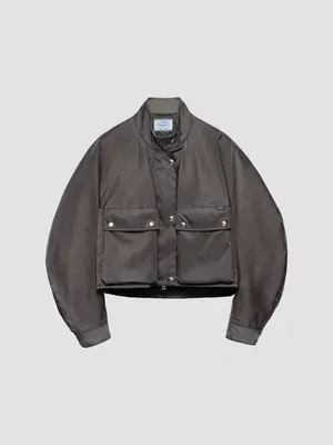 Prada Washed Nylon Blouson Jacket