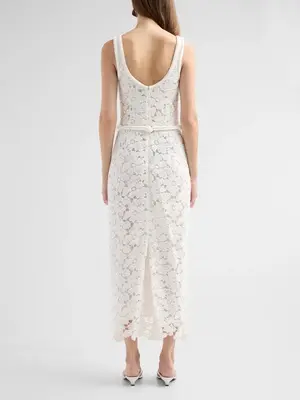Simkhai Eloise Lace Maxi Dress