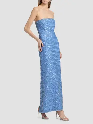 Simkhai Vanessa Embellished Maxi Dress