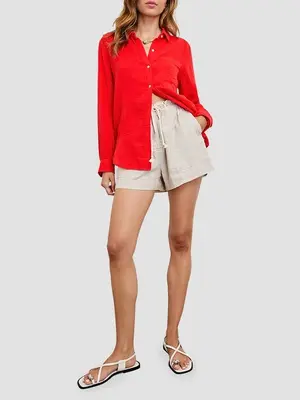 Rails Ellis Gauze Button-front Shirt