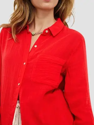 Rails Ellis Gauze Button-front Shirt
