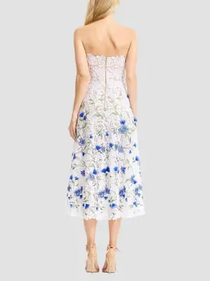 Dress The Population Kailyn Floral Lace Cocktail Dress