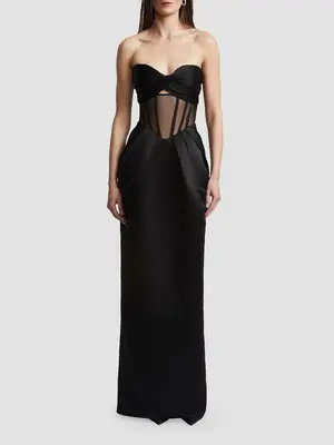 Bcbgmaxazria Elizabeth Strapless Gown