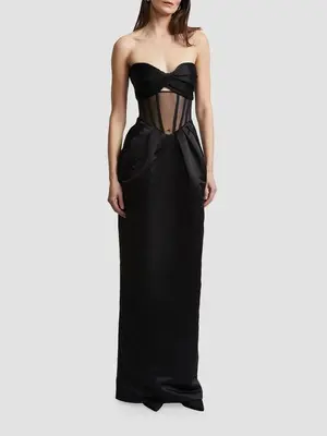 Bcbgmaxazria Elizabeth Strapless Gown