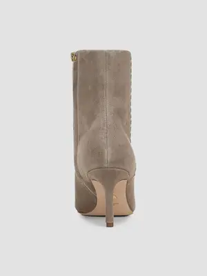 Veronica Beard Lisa 70mm Whipstitch Suede Boots