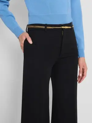 Chloé Wool Flared Trousers