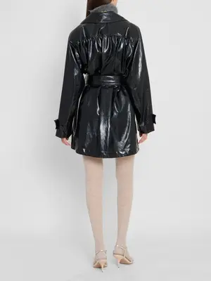 Chloé Coated Trench Mini Dress