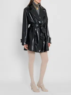 Chloé Coated Trench Mini Dress