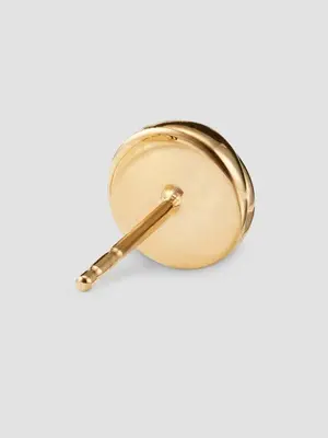 David Yurman Sculpted Cable Stud Earrings In 18k Yellow 8mm