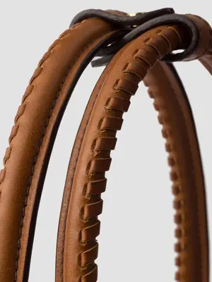 Prada Galleria Top Handle Leather Bag
