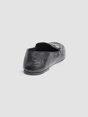 Gucci Jordaan Soft Leather Loafers - Black