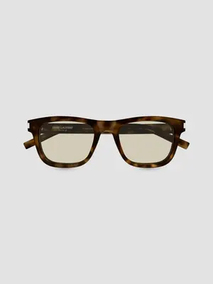 Saint Laurent 49mm Panthos Square Sunglasses