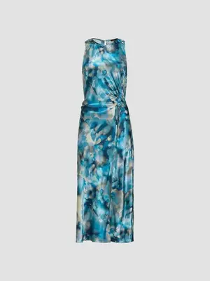 Rails Gabriella Watercolor Sleeveless Midi-dress - Midnight Diffusion